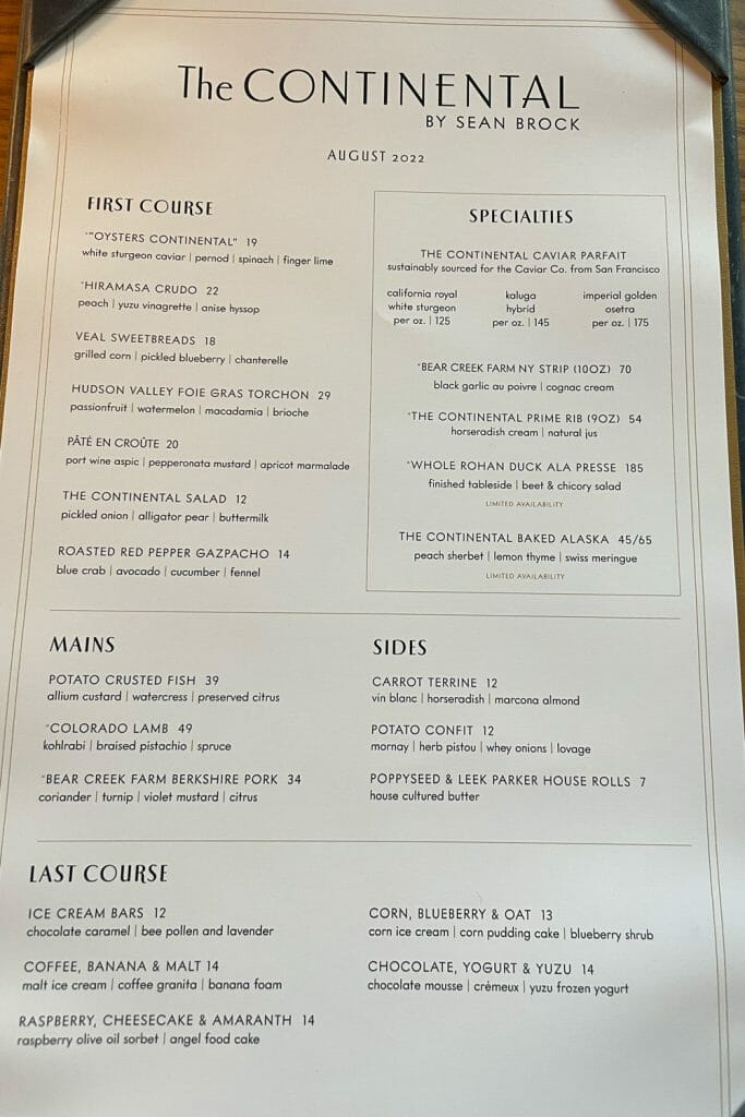 Continental Nashville Review - Hilary Topper Blog